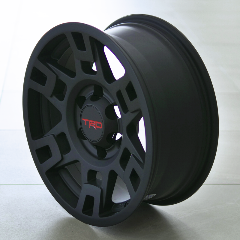 Genuine 17" Toyota TRD Pro Wheels Matte Black – Sherwood Park Toyota Parts