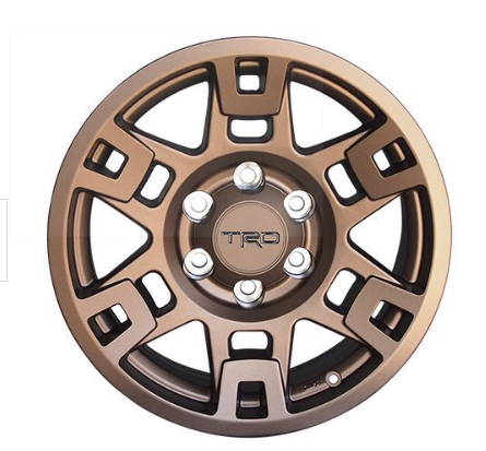 Genuine 17" TRD Pro Wheels Matte Bronze – Sherwood Park Toyota Parts